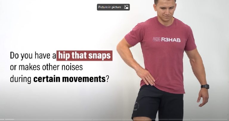 Snapping Hip Syndrome Rehab - Mobile Massage Sydney